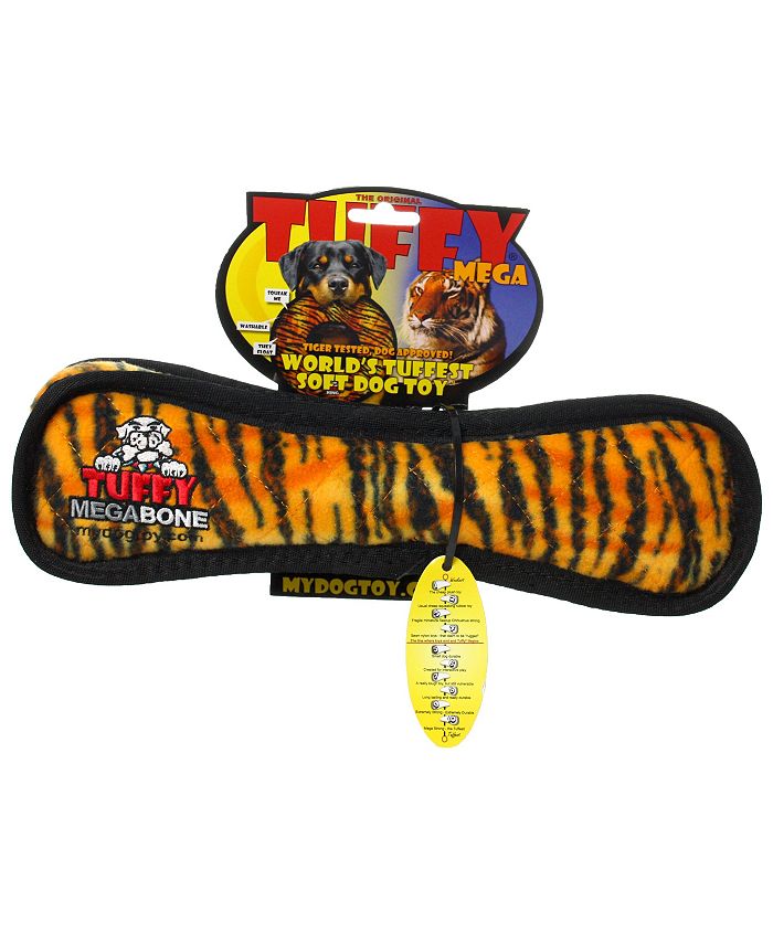Tuffy Mega Bone Tiger, Dog Toy - Macy's