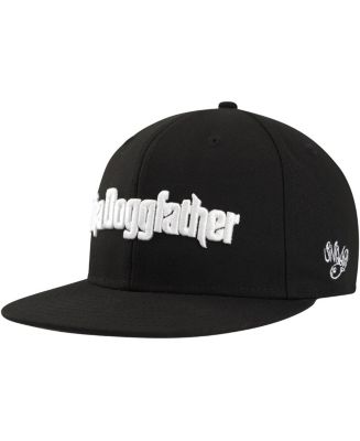 Lids Men's Black Death Row Records Doggfather Fitted Hat - Macy's