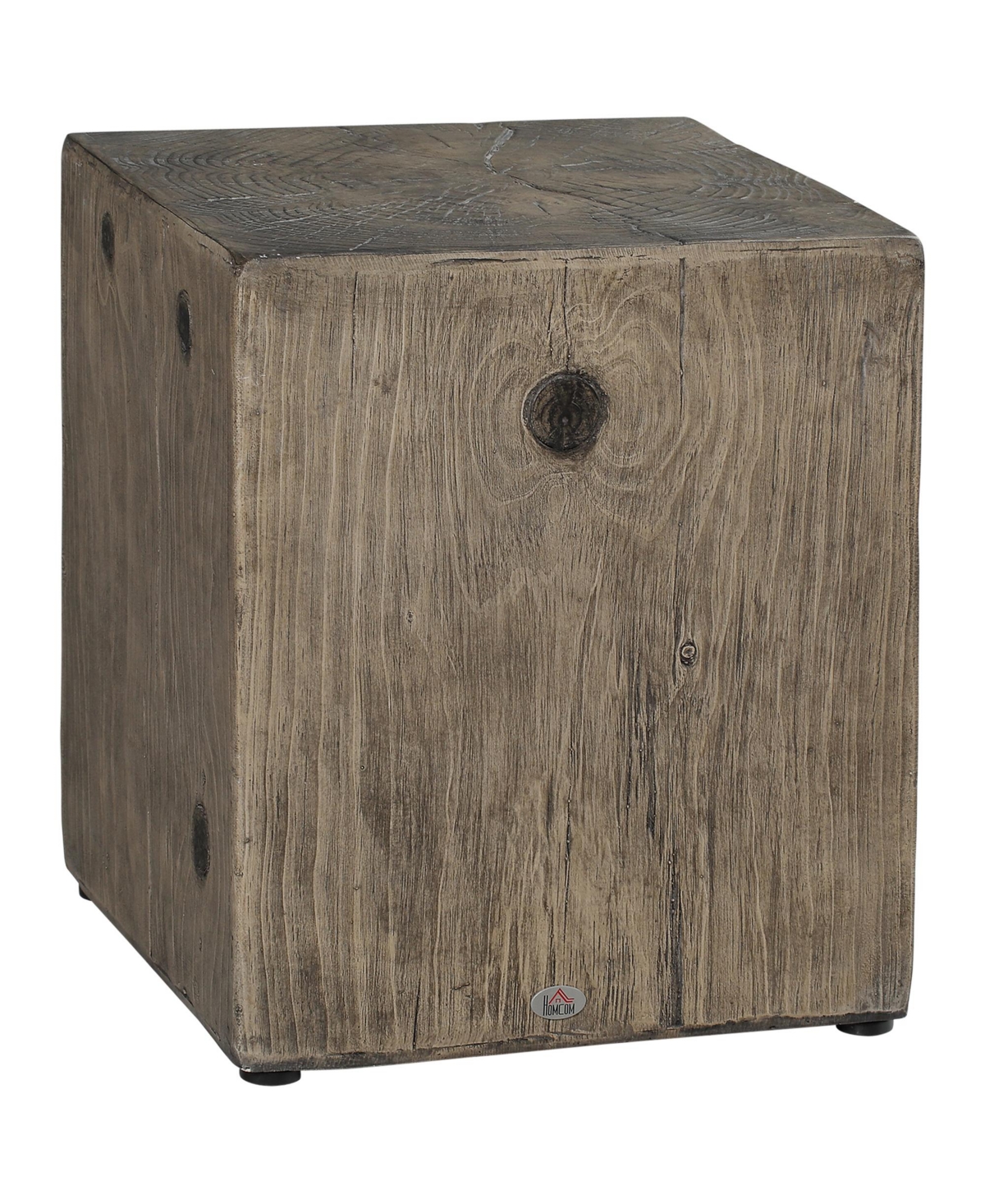 Click here for Homcom Decorative Side Table with Square Tabletop... prices