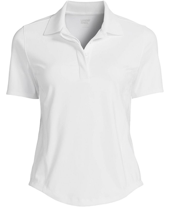 Lands' End Women's High Impact Polo Shirt - Macy's
