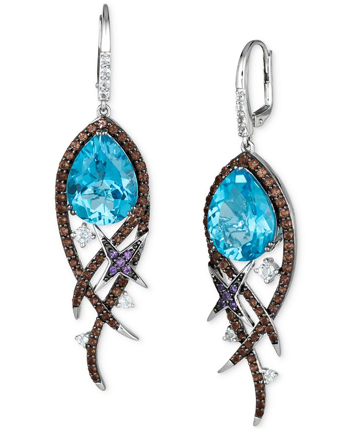 Le Vian Multi-Gemstone Dramatic Statement Drop Earrings (20-1/2 ct. t.w ...