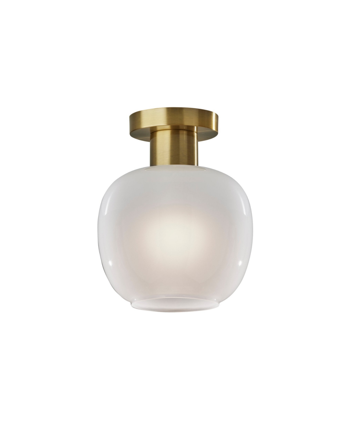 Click here for Adesso 11 Magnolia Flush Mount - Antique-Like Bras... prices