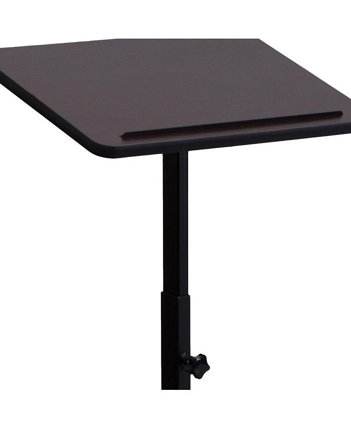EMMA+OLIVER Adjustable Height Metal Lectern - Macy's