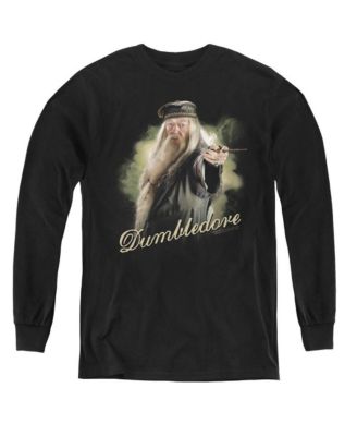Harry Potter Youth Dumbledore Wand Long Sleeve Sweatshirts - Macy's