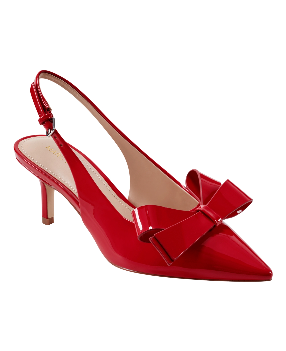 Click here for Marc Fisher Womens Allon Bow Slingback Pumps - Red... prices