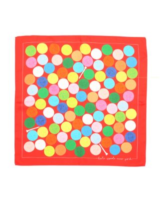 Kate Spade New York Women's Golf Balls Silk Bandana - Macy's