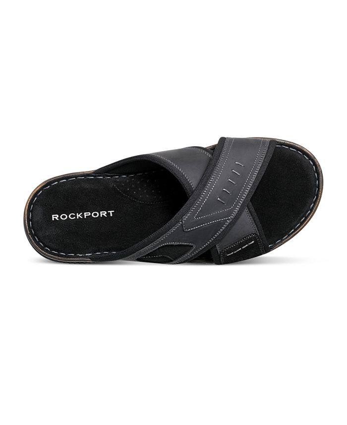 Rockport Men's Jasper X Band Slide Sandal - Macy's