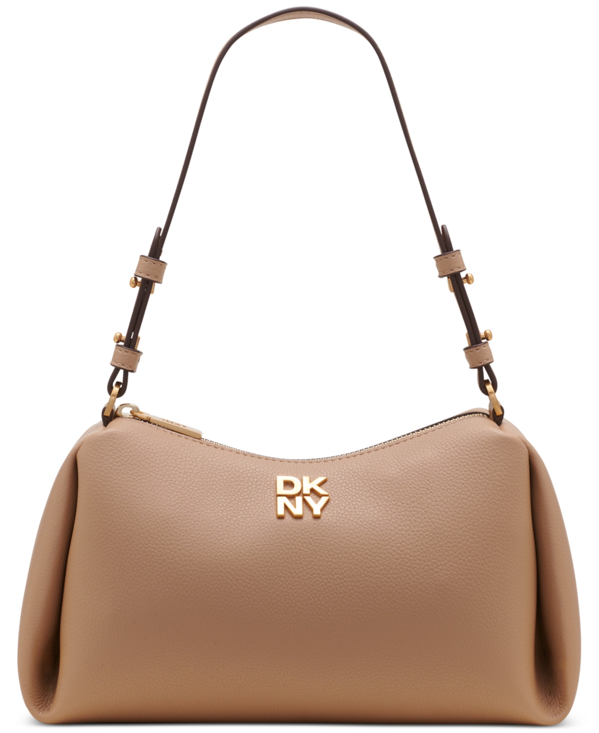 Click here for Dkny Remy Top Zip Shoulder Bag - Cappucino prices