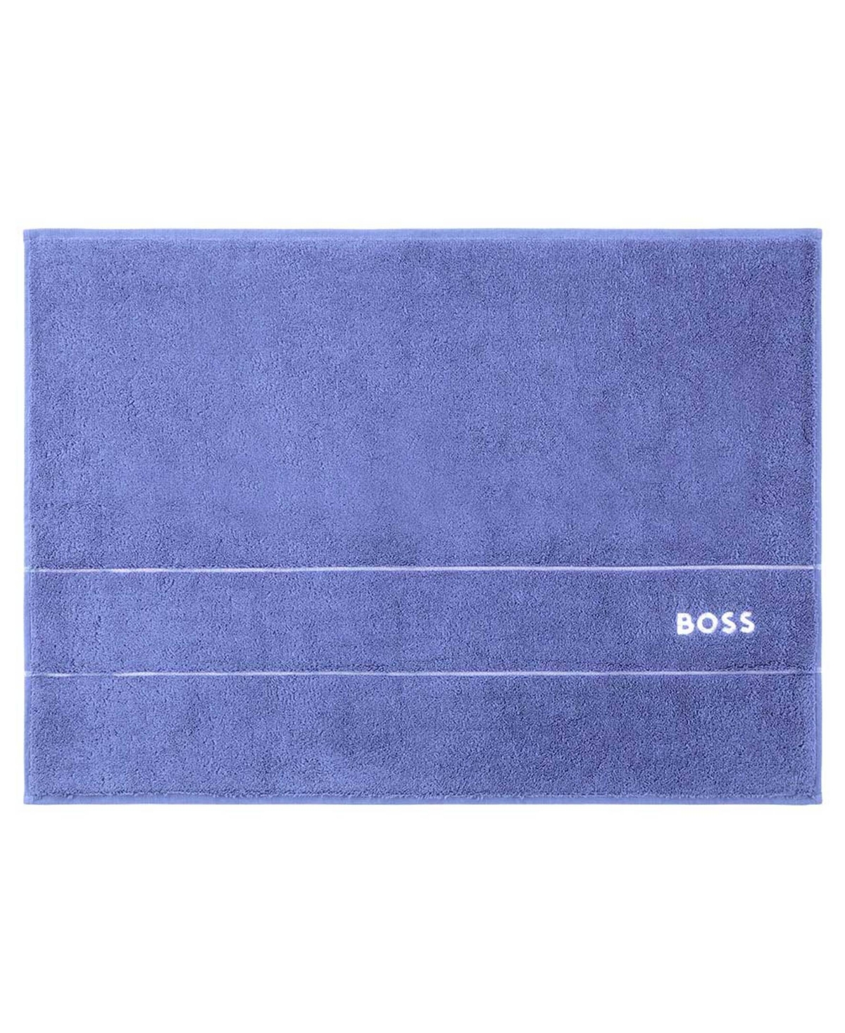 Click here for Boss Home Plain Cotton Bath Mat  20 x 28 - Cobalt prices