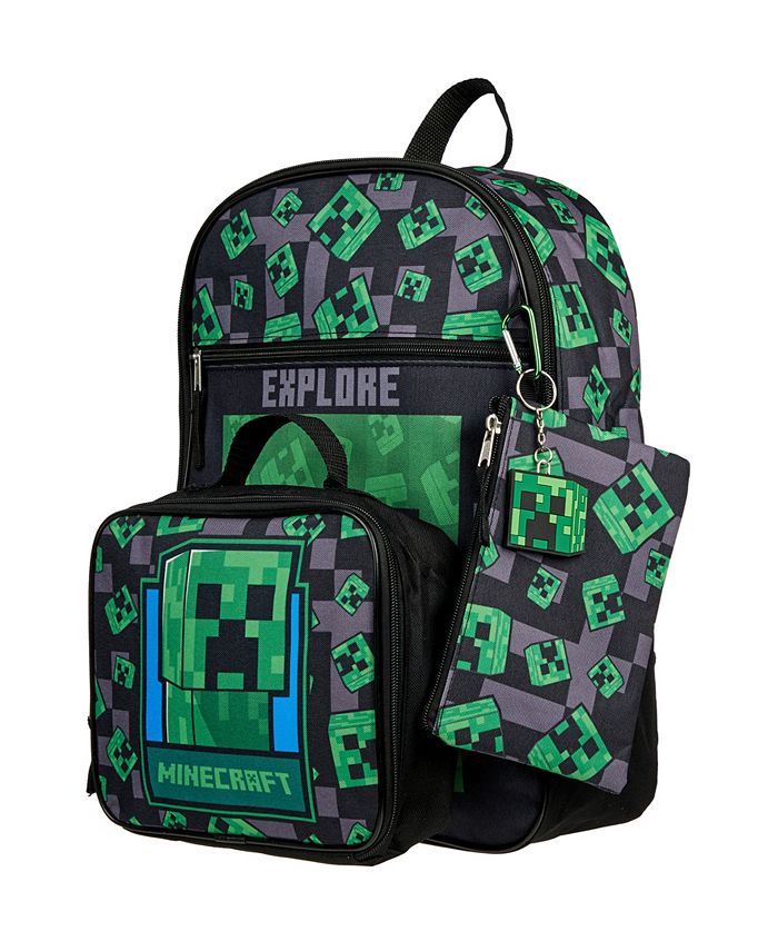 Minecraft Boy's 5 PC Backpack Set - Macy's