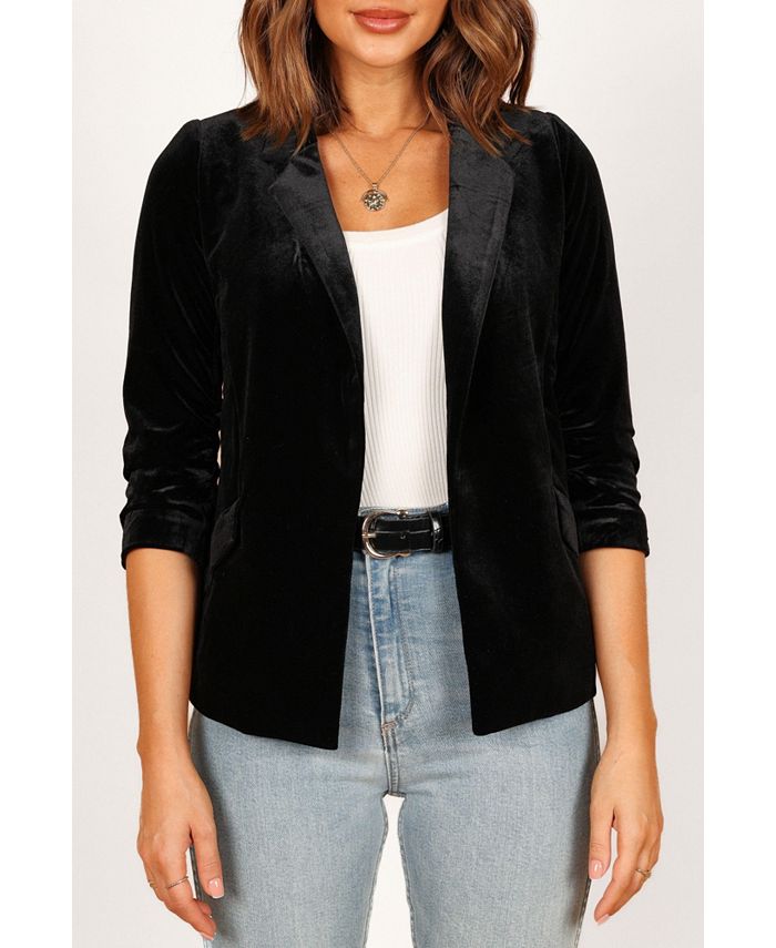 Petal and Pup Women's Vera Velvet Blazer - Macy's
