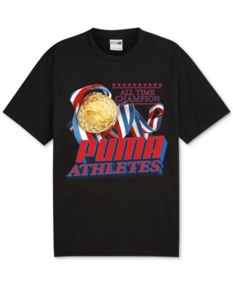 Puma Men's Medal Short-Sleeve Graphic T-Shirt - Macy's