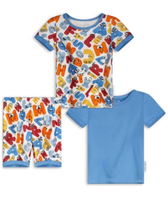 Max & Olivia Baby Boys Three Piece Snug Fit Pajama Set - Macy's