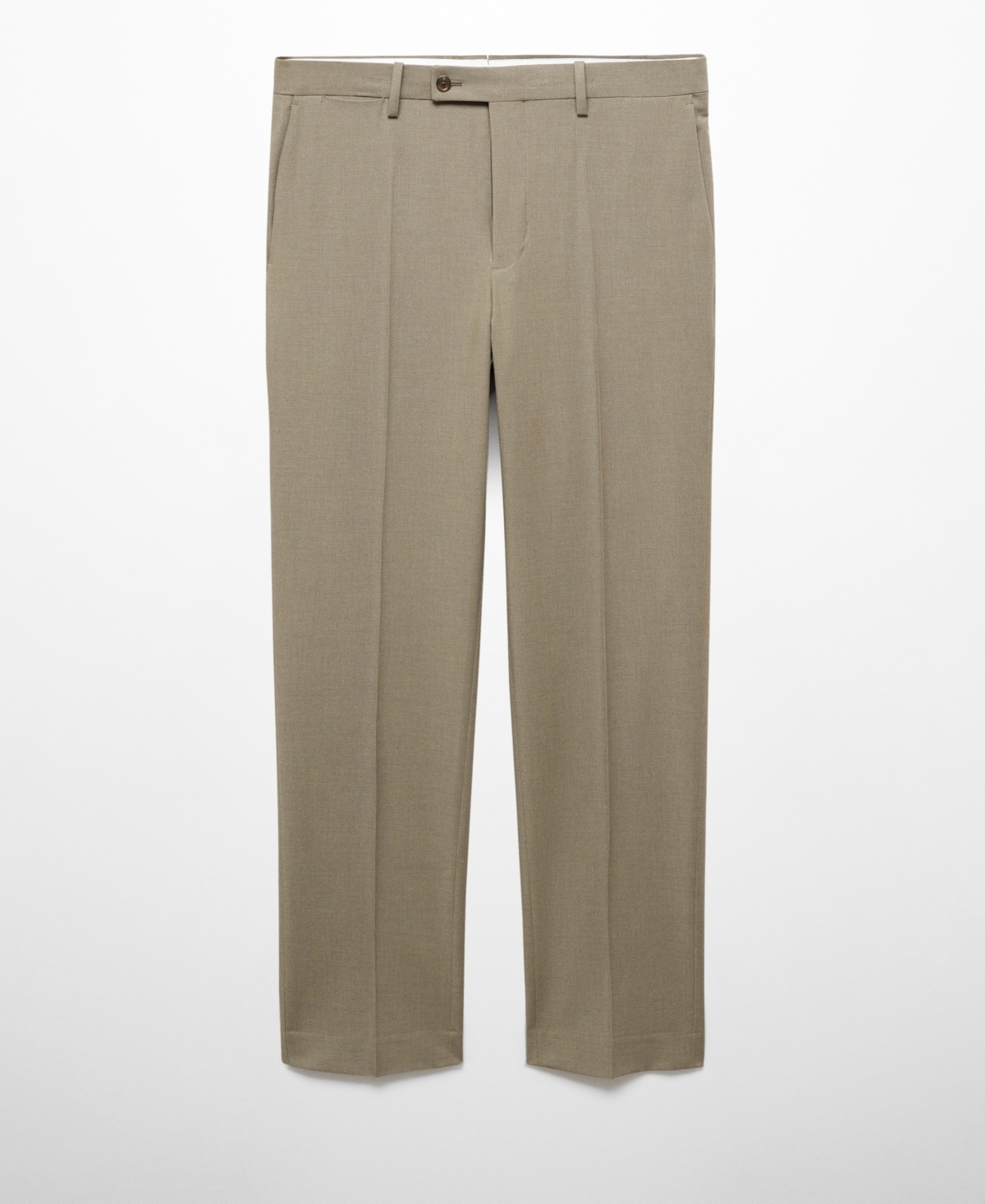 Click here for Mango Mens Stretch Fabric Slim-Fit Suit Pants - Gr... prices