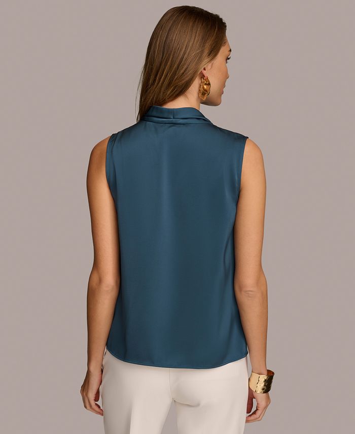 Donna Karan Women's Cowl Neck Tank - Macy's