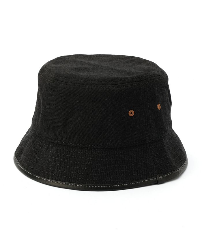 COACH Women's 1941 Embroidered Denim Bucket Hat - Macy's