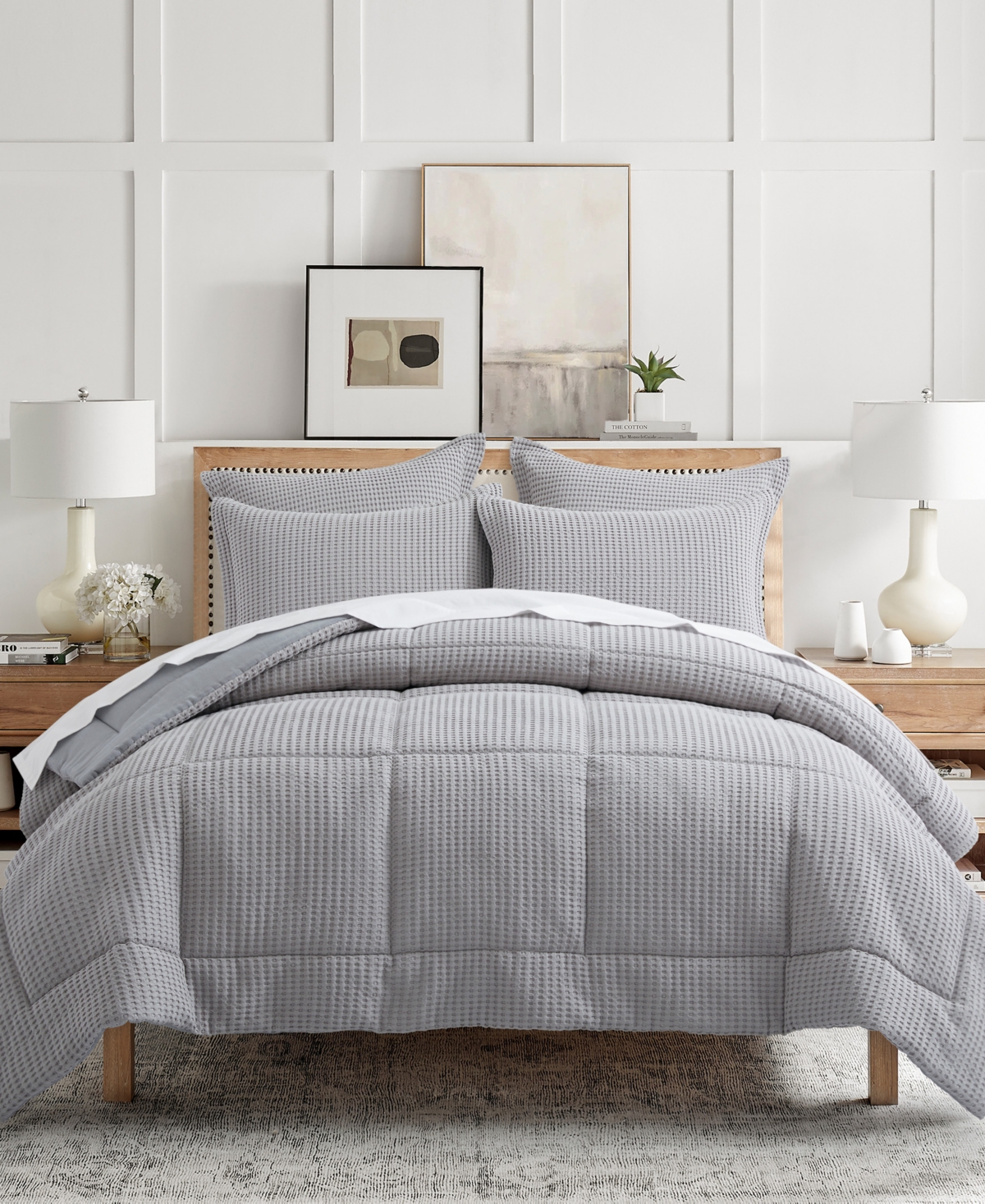 Click here for Levtex Mills Waffle Textured 3-Pc. Comforter Set... prices