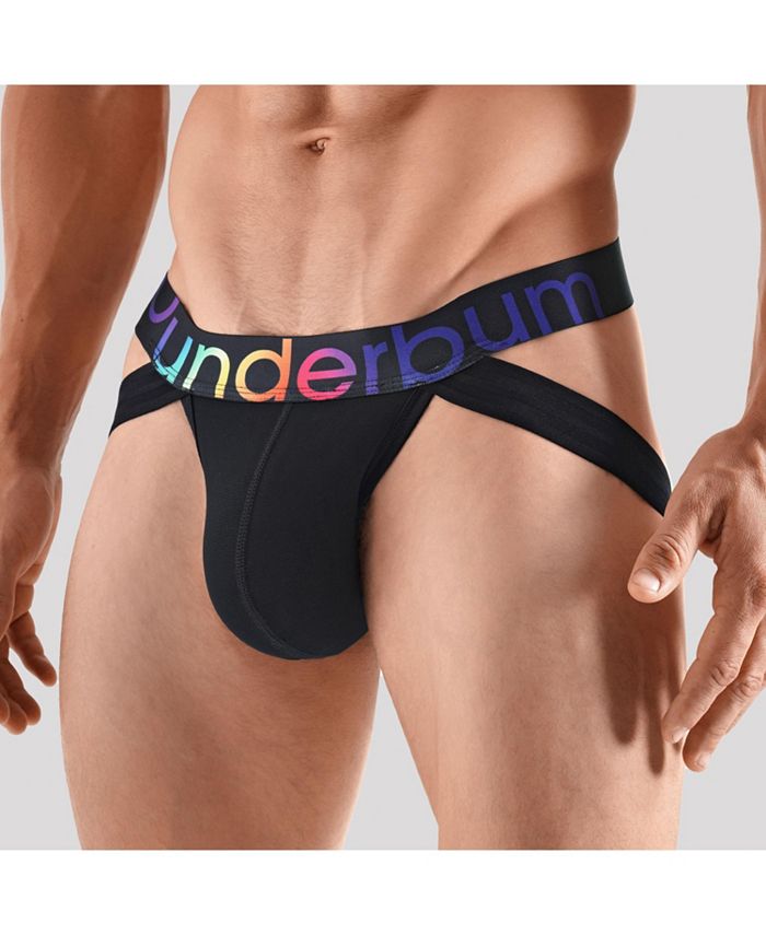 Rounderbum Men's TRANSPARENT PRIDE [DUAL TECH] Jockstrap - Macy's