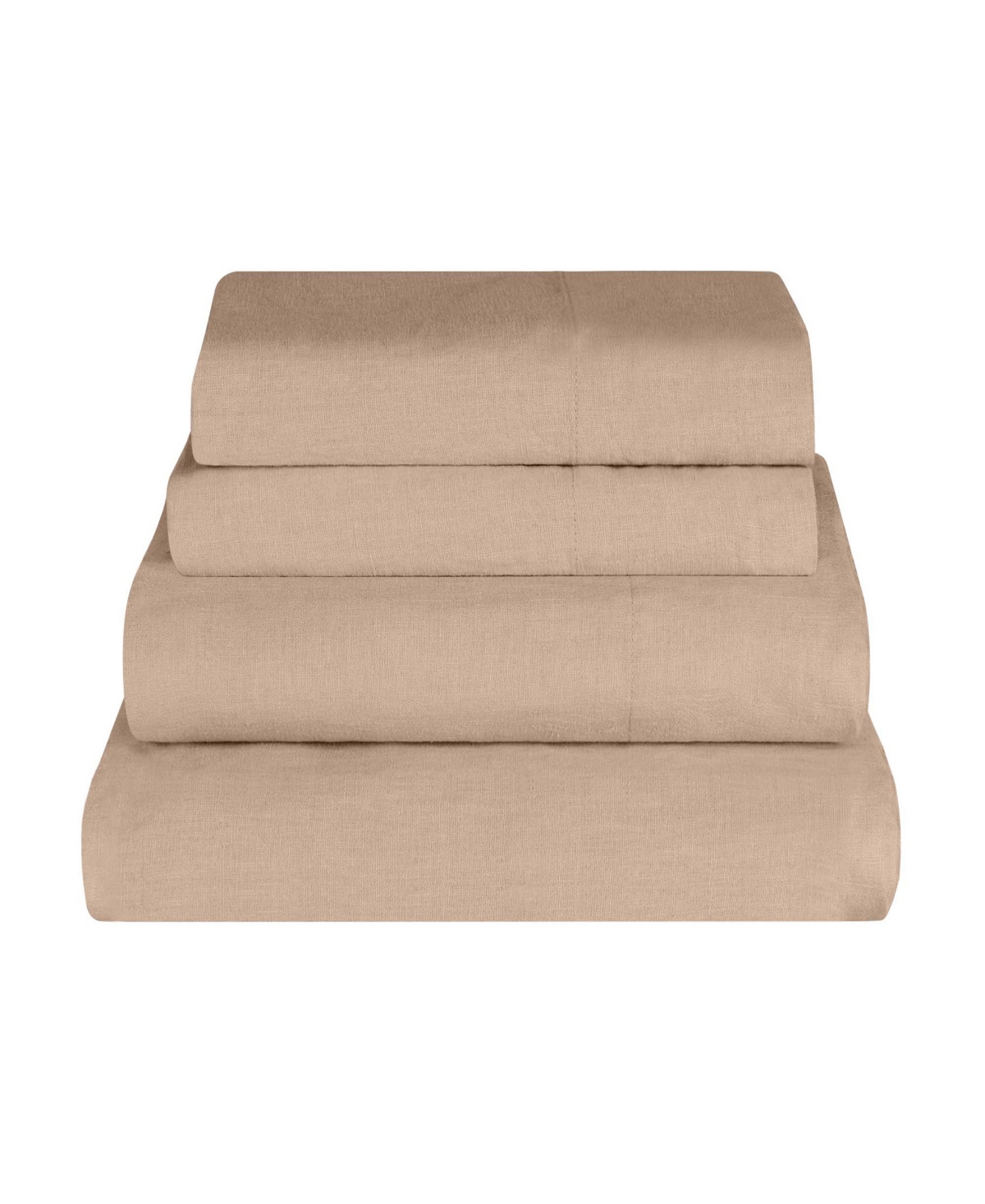 Click here for Superior Cotton Linen Blend Deep Pocket 4-Piece Be... prices