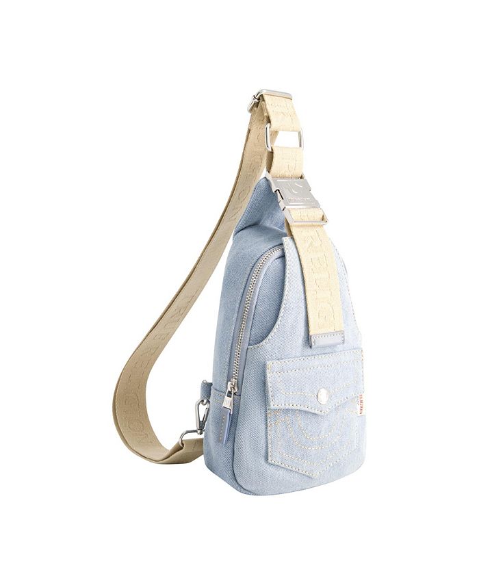 True Religion Denim Sling with Horseshoe Front pocket - Macy's
