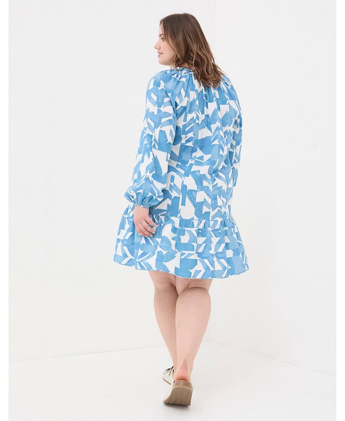 FatFace Plus Size Amy Med Geo Dress - Macy's