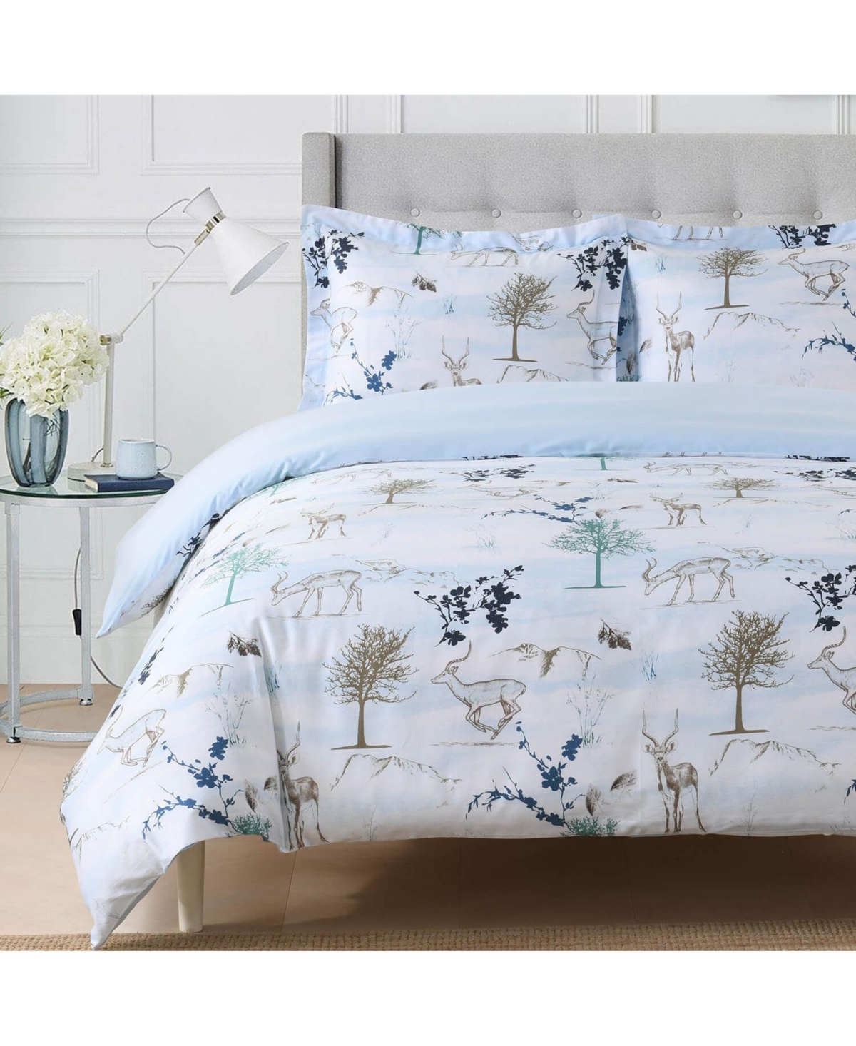 Click here for Alpine Snow 100 Cotton Duvet Cover Set  Full/Queen... prices