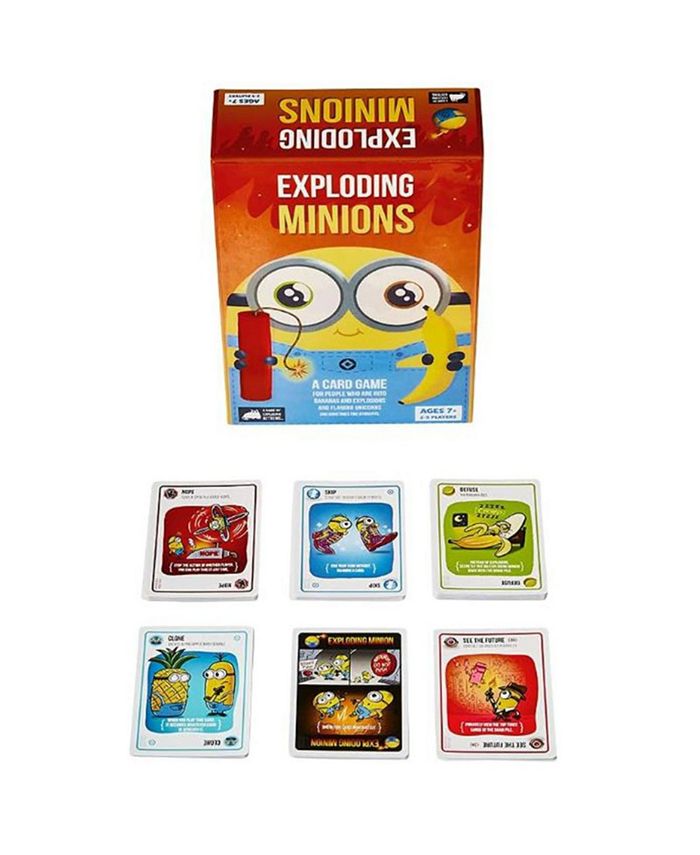 Winning Moves Games Exploding Minions Card Game - Macy's