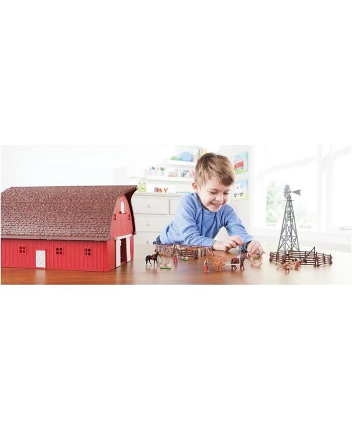 ERTL 1/64 Farm Country Round Gable Barn Set - Macy's
