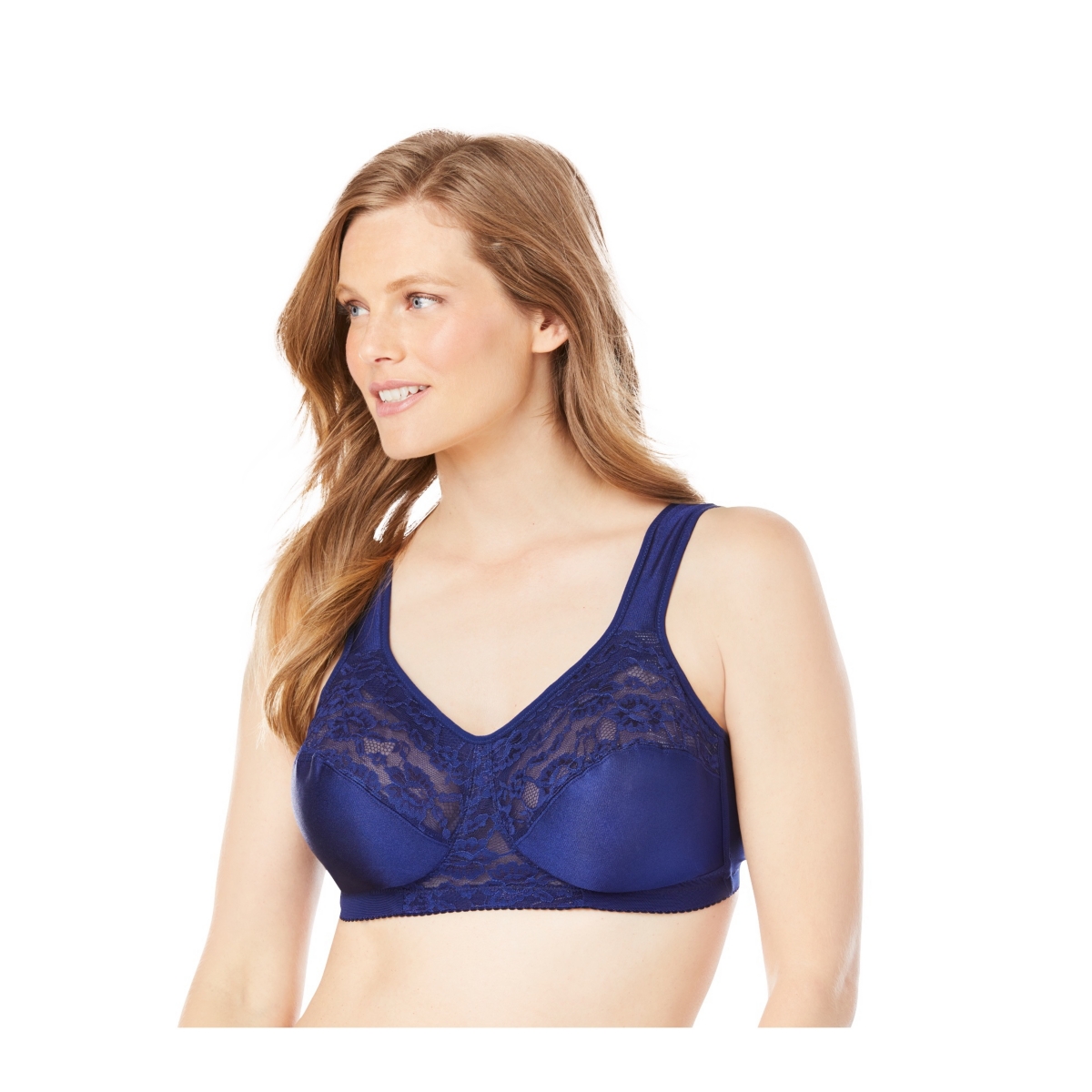 Click here for Comfort Choice Womens Easy Enhancer Wireless Bra -... prices