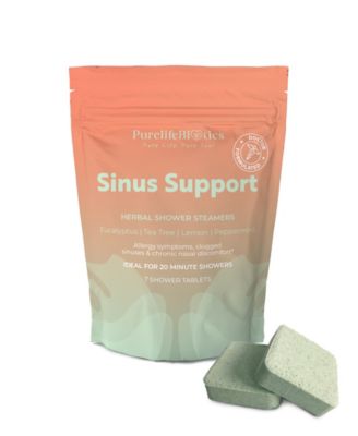 PurelifeBiotics Sinus Support Shower Steamers: Eucalyptus & Lemon's ...