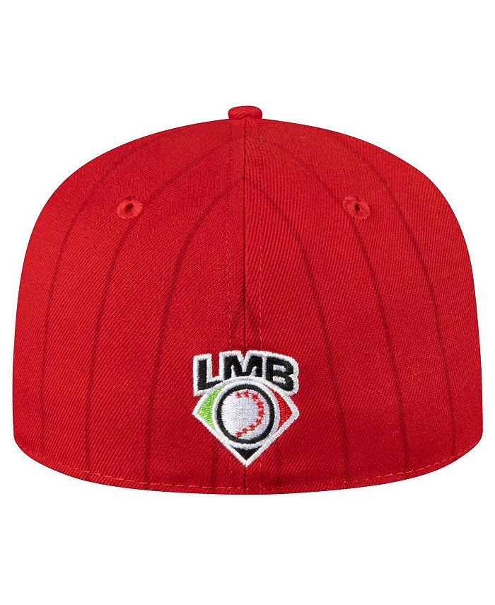 New Era Men's Red Mexico Diablos Mexico League On Field 59FIFTY Fitted ...