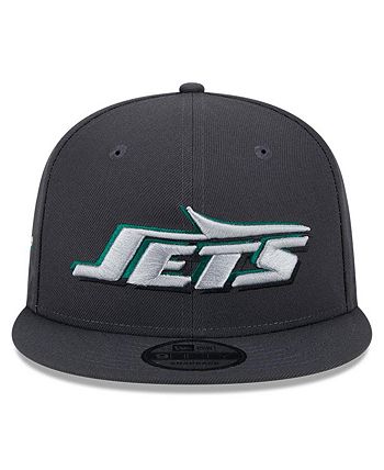 New Era Youth Graphite New York Jets 2024 NFL Draft 9FIFTY Snapback Hat ...
