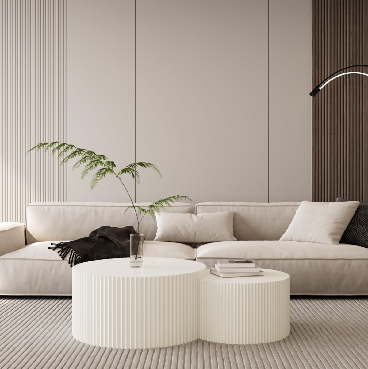 Click here for Streamdale Vertical Stripe Nesting Coffee Table Se... prices