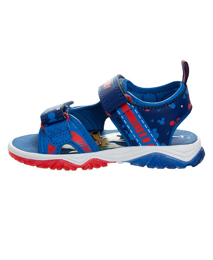 Disney Toddler Boys Mickey Mouse Light-Up Sandals - Macy's