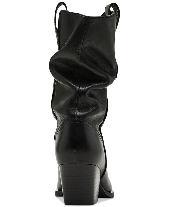 Steve Madden Women's Taos Slouchy Pointed-Toe Western Boots - Macy's