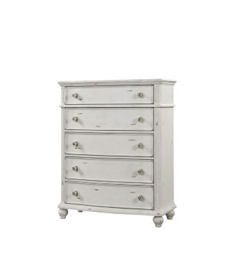 Simplie Fun Jacqueline Chest Antique White Finish - Macy's