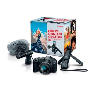 Canon EOS R8 Content Creator Kit Camera with In-Camera Compositing and ...
