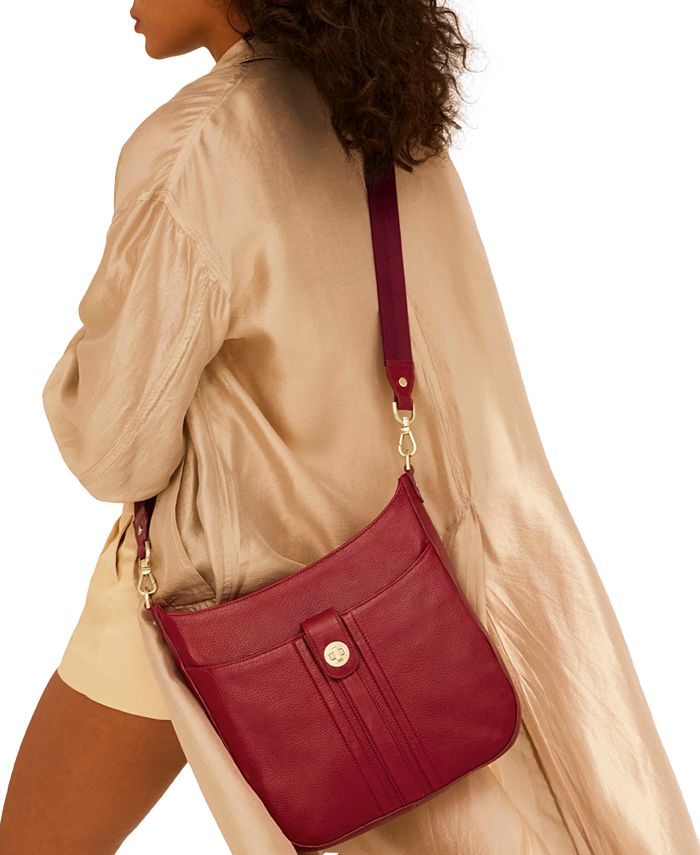Brahmin Leia Small Leather Crossbody Bag - Macy's
