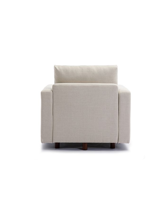 Simplie Fun Single Seat Module Sofa Sectional Couch, Cushion Covers Non ...