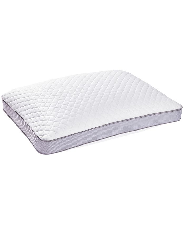 Serta Layered Luxury Gel Memory Foam Pillow, King - Macy's
