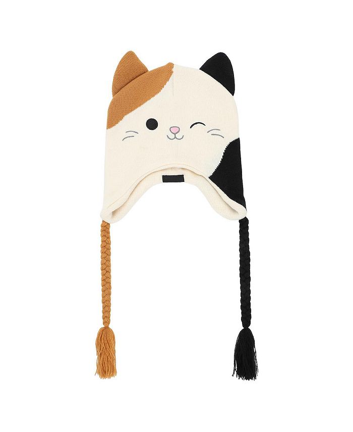 Squishmallows Men's 3D Ear Face Laplander Knit Cap - Macy's