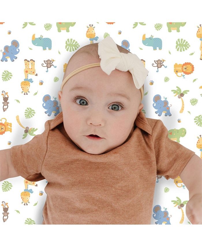 Trend Lab Jungle Friends Deluxe Flannel Changing Pad Cover by - Macy's
