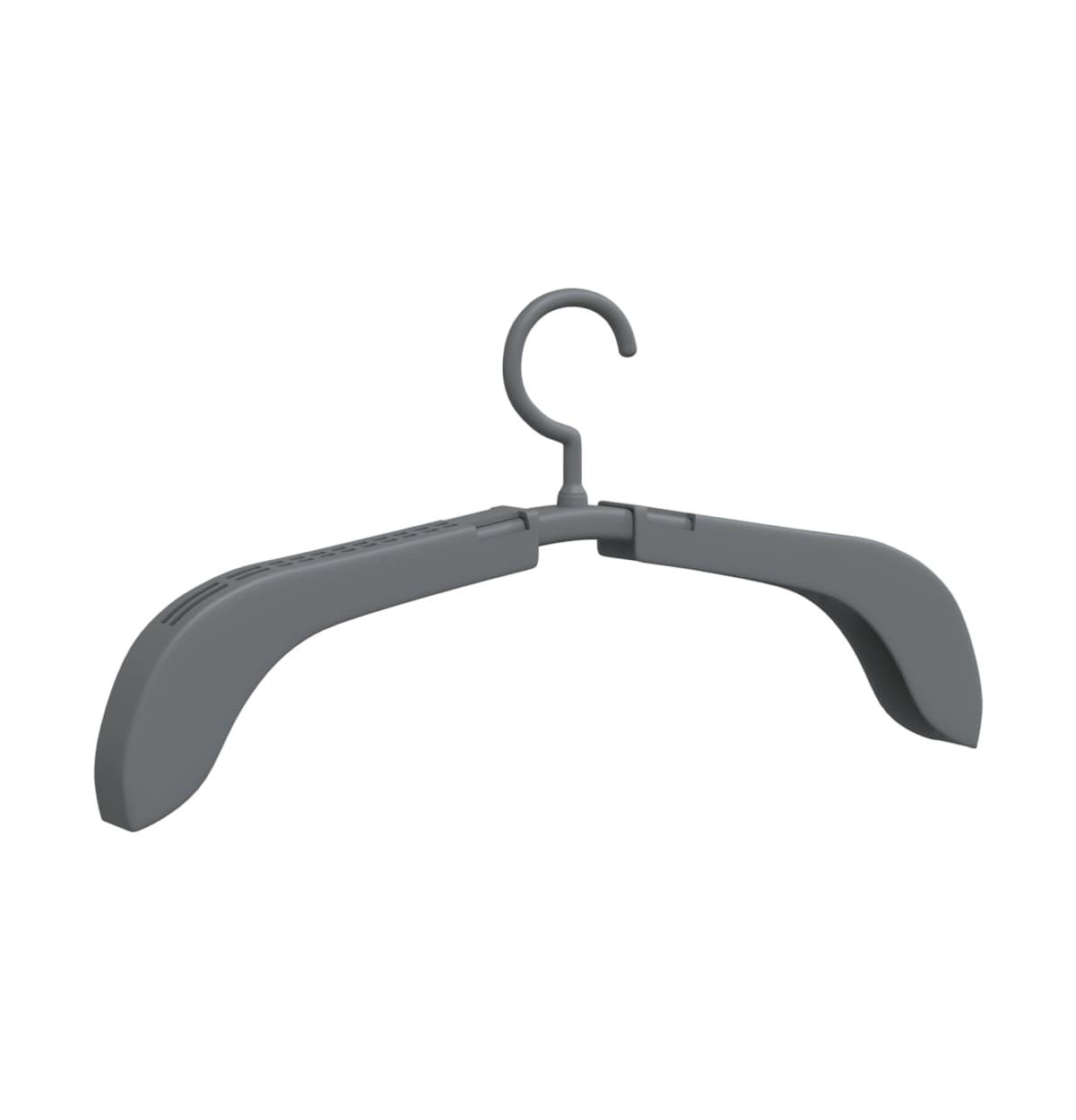 Click here for vidaXL Extendable Clothes Hangers 5 pcs Gray - Gre... prices