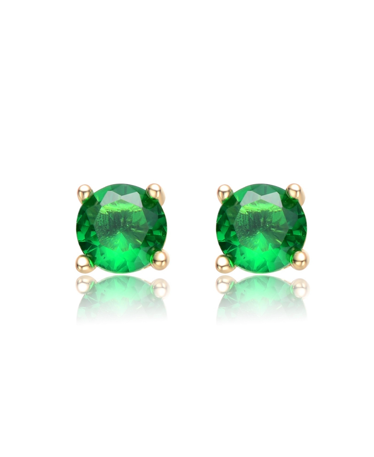 Click here for GiGiGirl Adorable 14K Gold Plated Green Cubic Zirc... prices
