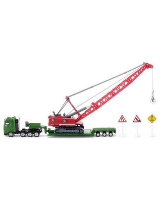Siku 1/87 Heavy Hauler & Liebherr Cable Excavator w/ Wrecking Ball Siku ...