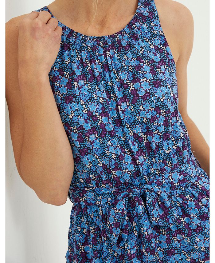 FatFace Women's Haylie Ink Floral Jumpsuit - Macy's