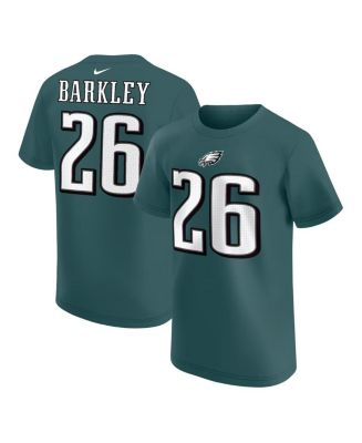 Nike Big Boys and Girls Saquon Barkley Midnight Green Philadelphia ...