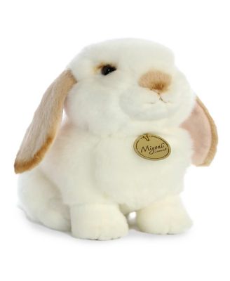 Aurora Medium Lop Eared Rabbit Miyoni Realistic Plush Toy Tan 11" - Macy's