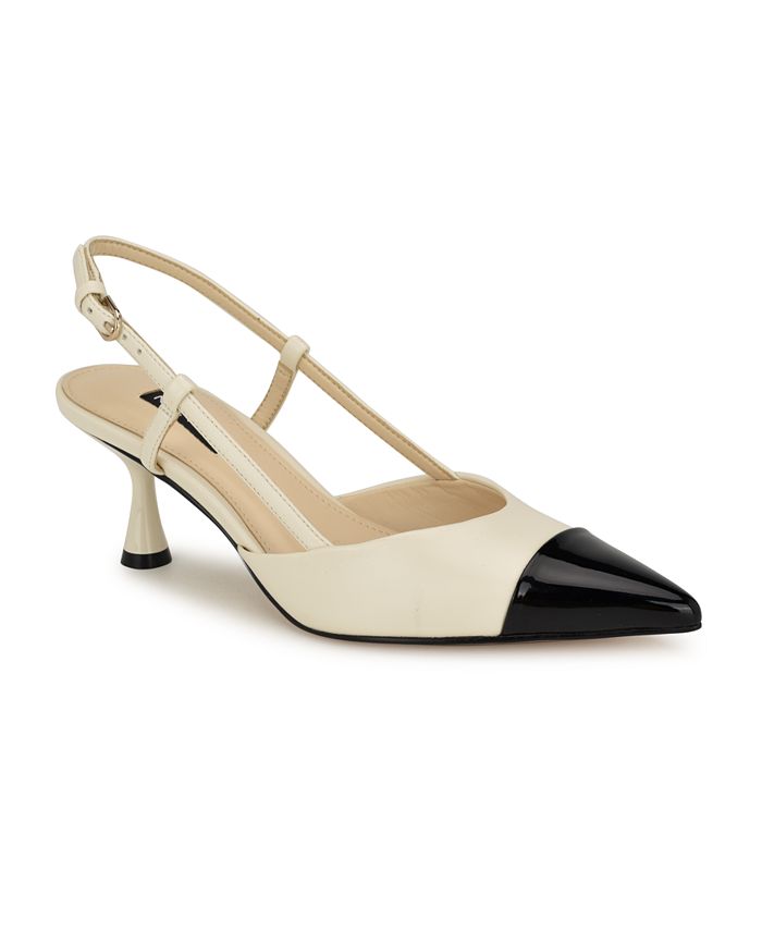 Nine West Women's Rizzy Pointy Toe Slingback Dress Pumps - Macy's