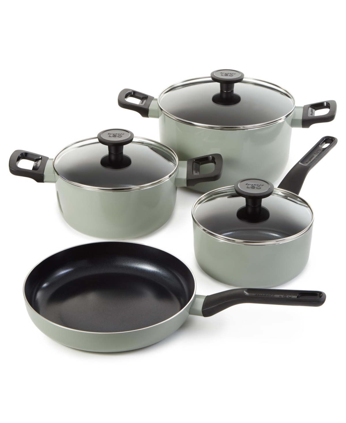 Click here for BergHOFF Leo Glints 7Pc Ceramic Nonstick Cookware... prices